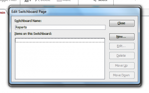 03 – Switchboard Forms – Switchboard Pages | Access All In One